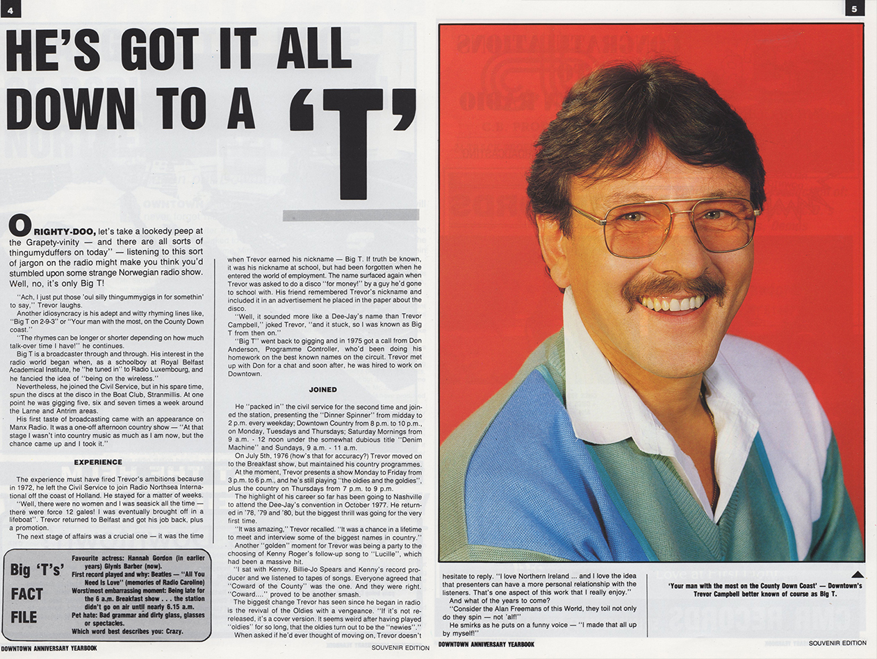 Big T Downtown Radio Trevor Campbell Online Archive Legacy